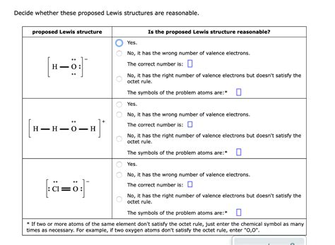 H3o Lewis Structure Lewis Structures And Corresponding Weights