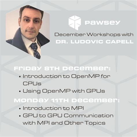 Epcc On Linkedin Introduction To Openmp For Cpus Workshop To Be Delivered By Epccs