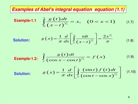 Ppt Singular Integral Equations Arising In Water Wave Problems Powerpoint Presentation Id 139712