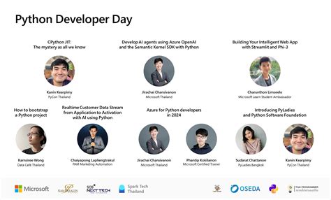 Pycon Thailand Python Developer Day โดย Pycon Thailand
