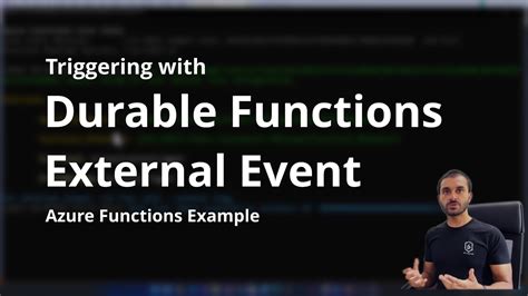 Azure Durable Function External Event Trigger How To Create Youtube