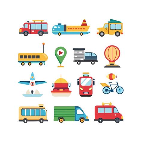 Transportation Clipart Vector Art Icons And Graphics For Free Download