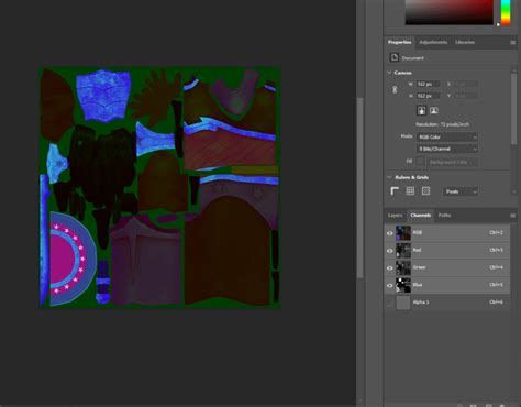 What Are These Textures Does The Rgb Represent Different Textures If So What Would They Be