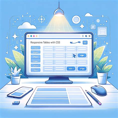 Responsive Tables With Css Two Easy Methods
