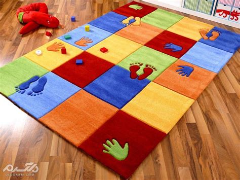 40 مدل جدید قالیچه و فرش اتاق کودک در طرح های فانتزی جدید 2018