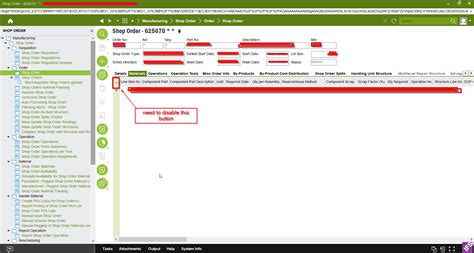 How To Disable Add New Records Button In Shop Order Ifs Community