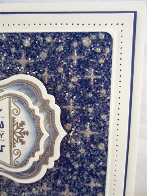 Particraft Participate In Craft Twinkly Background Card