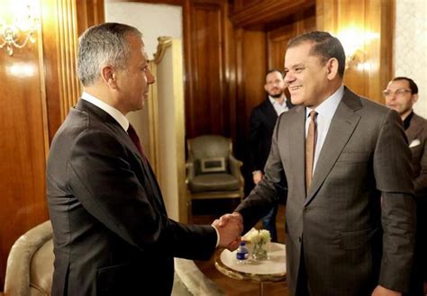 Bakan Yerlikaya Trablusta Başbakan Dibeybe Ve İçişleri Bakanı