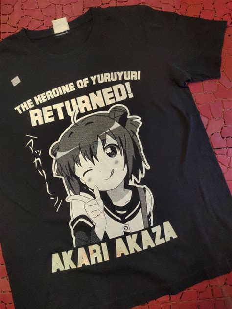 Yuru Yuri Anime T Shirt Mens Fashion Tops And Sets Tshirts And Polo