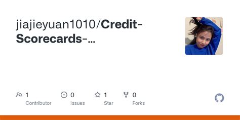 Github Jiajieyuan1010credit Scorecards Development Based On Logistic Regression