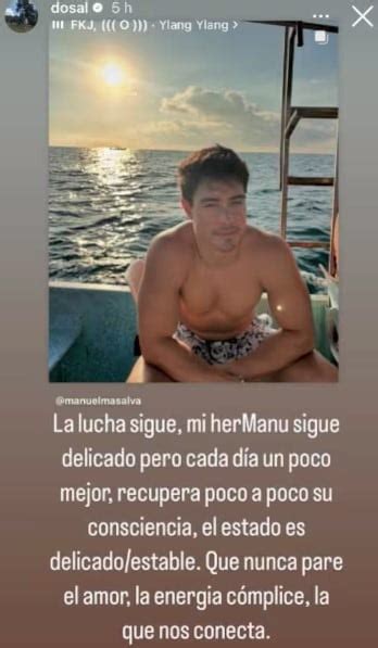Manuel Masalva Hay Buenas Noticias Sobre La Salud Del Actor De Narcos