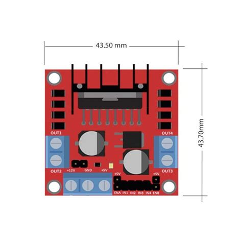 Ociodual Controller L298n Motori Cc Pap Stepper Double H Bridge Per Arduino Pccomponentes It