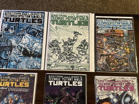 Finally Completed Tmnt First Run 1 10 1 Is A 4th Printing R Comicbookcollecting