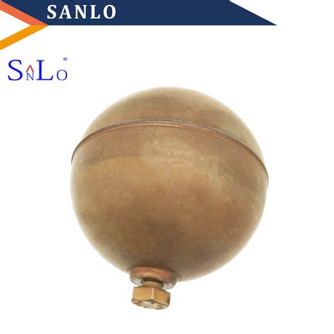 Copper Threaded Float Ball For Liquid Level Switch Level Meter Part And Level Switch