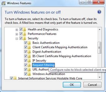 An Overview Of IIS Feature Request Filtering