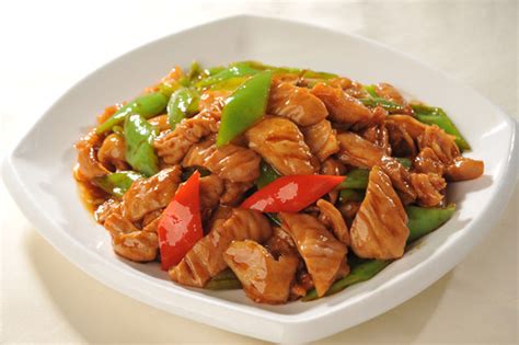 腊八蒜爆肥肠 中国菜系 食品餐饮 摄影素材 汇图网www huitu