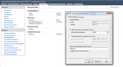 Hostname Von Vmware Esxi Manuell ändern Windowspro
