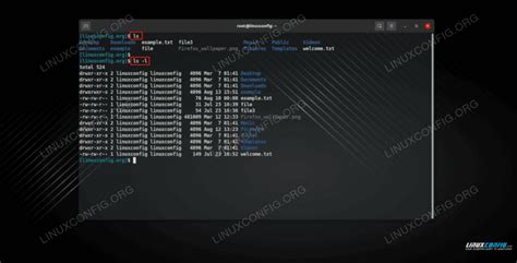 Ls Command In Linux With Examples Linux Command Line Tutorial