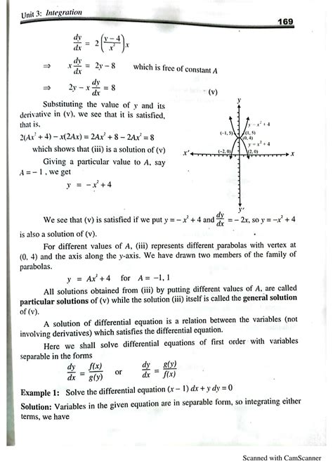 Solution Differential Equation Complete Explanation With Exercise And