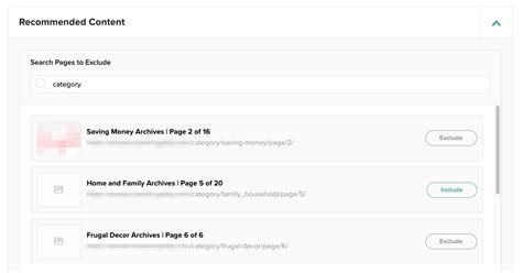 Grow Recommended Content Exclusion Search Now Available Mediavine