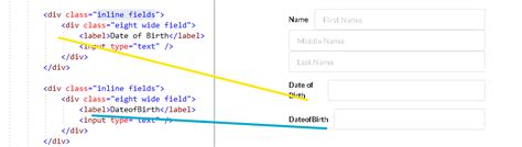 Inline Fields Label Text With Spaces Breaks · Issue 6613 · Semantic Orgsemantic Ui · Github