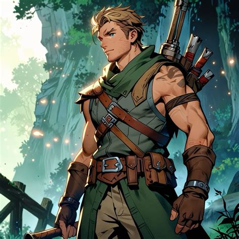 Fantasy Adventurer Art Karakter Ilhamı Karakter Tasarımı Rpg