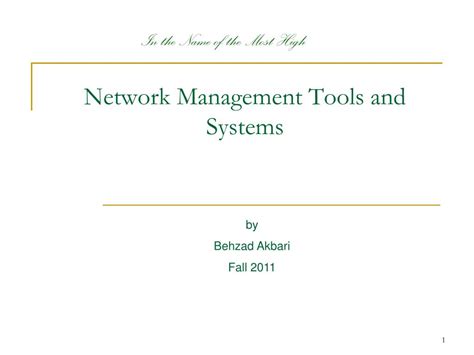 Ppt Network Management Tools And Systems Powerpoint Presentation Free Download Id 2203971