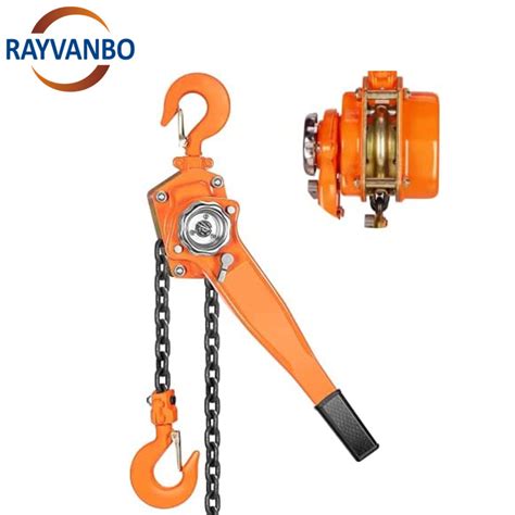 1ton 3ton 6ton Va Type Manual Chain Block Hand Operated Chain Hoist Lever Block Lifter Chain