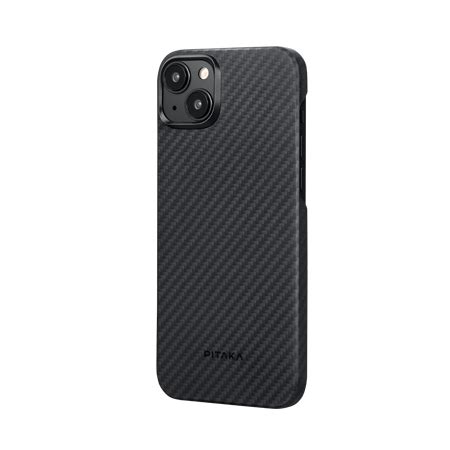 Кевларовый чехол Pitaka MagEZ Case 4 для iPhone 15 (6.1"), черно-серый ...