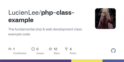 Github Lucienleephp Class Example The Fundamental Php And Web Development Class Example Code
