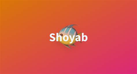 Shoyab99 Shoyab At Main