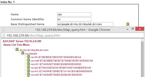 Authenticate Remote Dial In Vpn Clients With Adldap Server Draytek Authenticate Remote Dial In Vpn Clients With Adldap Server Draytek