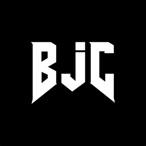 Premium Vector Bjc Letter Logo Design For Technology Company Bjc Logo