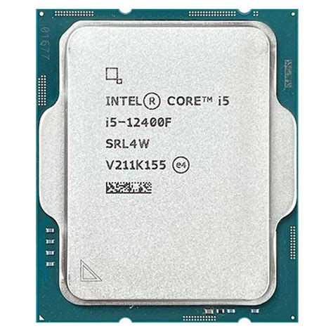 Intel Core I5 12400f Desktop 12th Gen Processor Lga1700 6 Cores 12
