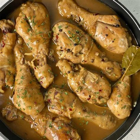 Coconut Milk Chicken Adobo