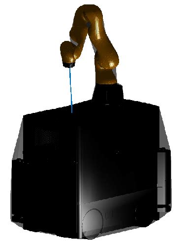 Example Of Minimum Distance Computation And Display Blue Line Using Download Scientific