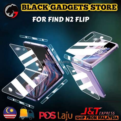 OPPO Find N5 Find N3 Flip Find N2 Flip Hydrogel Screen Protector Front Back Side Lens Glass