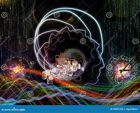 Virtual Human Technology Stock Illustration Illustration Of Connection