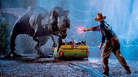 Jurassic Park T Rex Car Scene