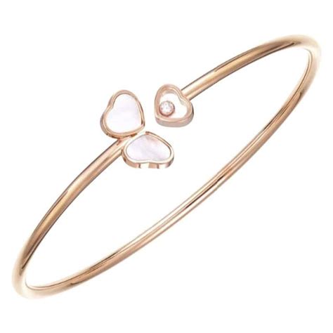 Chopard Happy Heart Bangle For Sale At 1stdibs Chopard Heart Bracelet