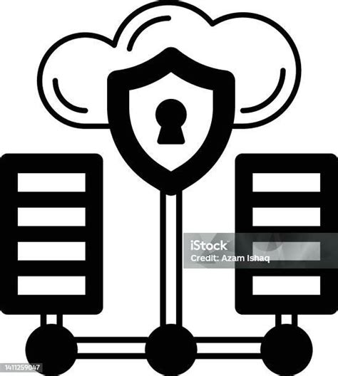 독립 디스크 벡터 아이콘 디자인 클라우드 처리 기호 컴퓨팅 서비스 기호 웹 서비스 및 데이터 센터 스톡 일러스트레이션 스트라이핑