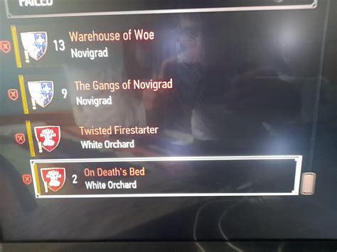 Witcher 3 Question Pls Answer Can Somebody Tell Me More About These Quests I Failed Do They
