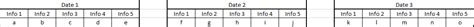 Excel Hide Multiple Columns Except Date Range Stack Overflow