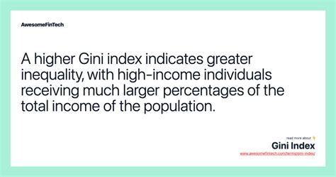 Gini Index AwesomeFinTech Blog