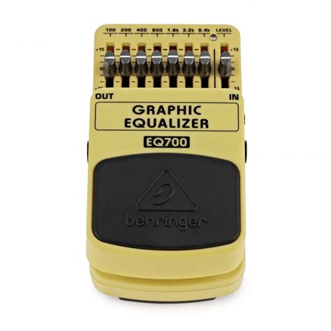 Behringer Eq700 Graphic Equalizer Pedal At Gear4music