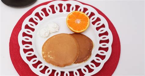 생크림 핫케이크