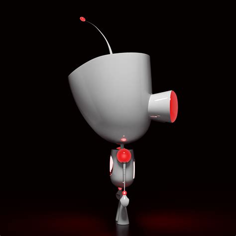 Gir From Invader Zim 3d Model Cgtrader