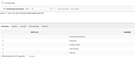 Enlaces De Base De Datos En Oracle Apex 50 Aprender Tecnologías Oracle Apex Toad Y Mucho Más
