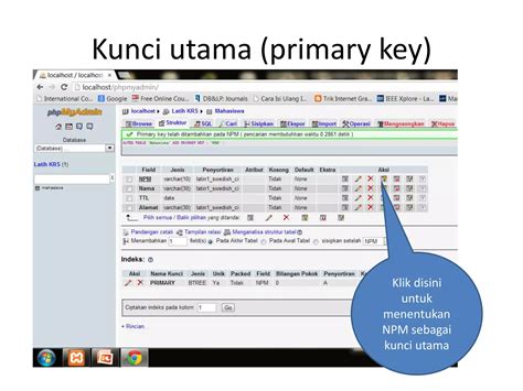 Implementasi Basis Data Dalam Xampp Pptx Implementasi Basis Data Dalam Xampp Pptx