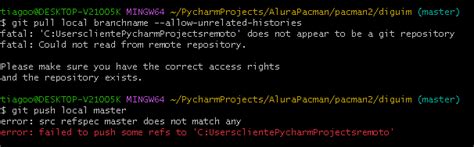 Erro No Git Push Git E Github Controle E Compartilhe Seu Código